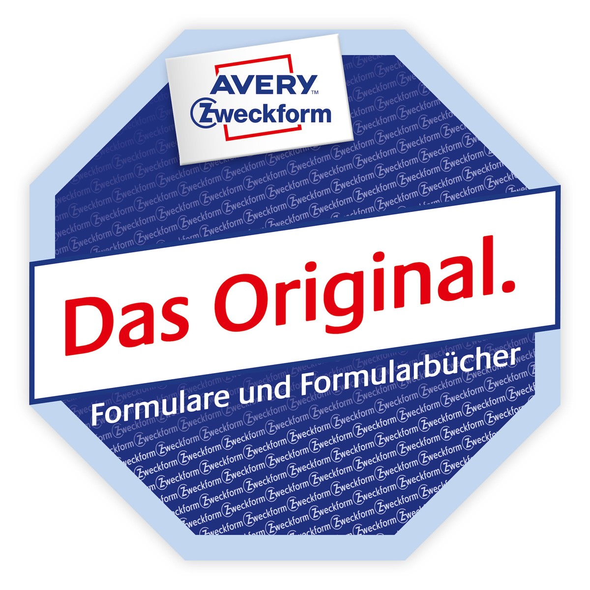 Avery Zweckform 2882 Formular Datenschutzbeauftragter, A4, blau