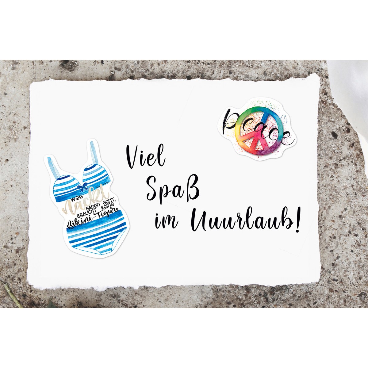 Avery Zweckform 54545 Papier Sticker "Umwelt Statements"
