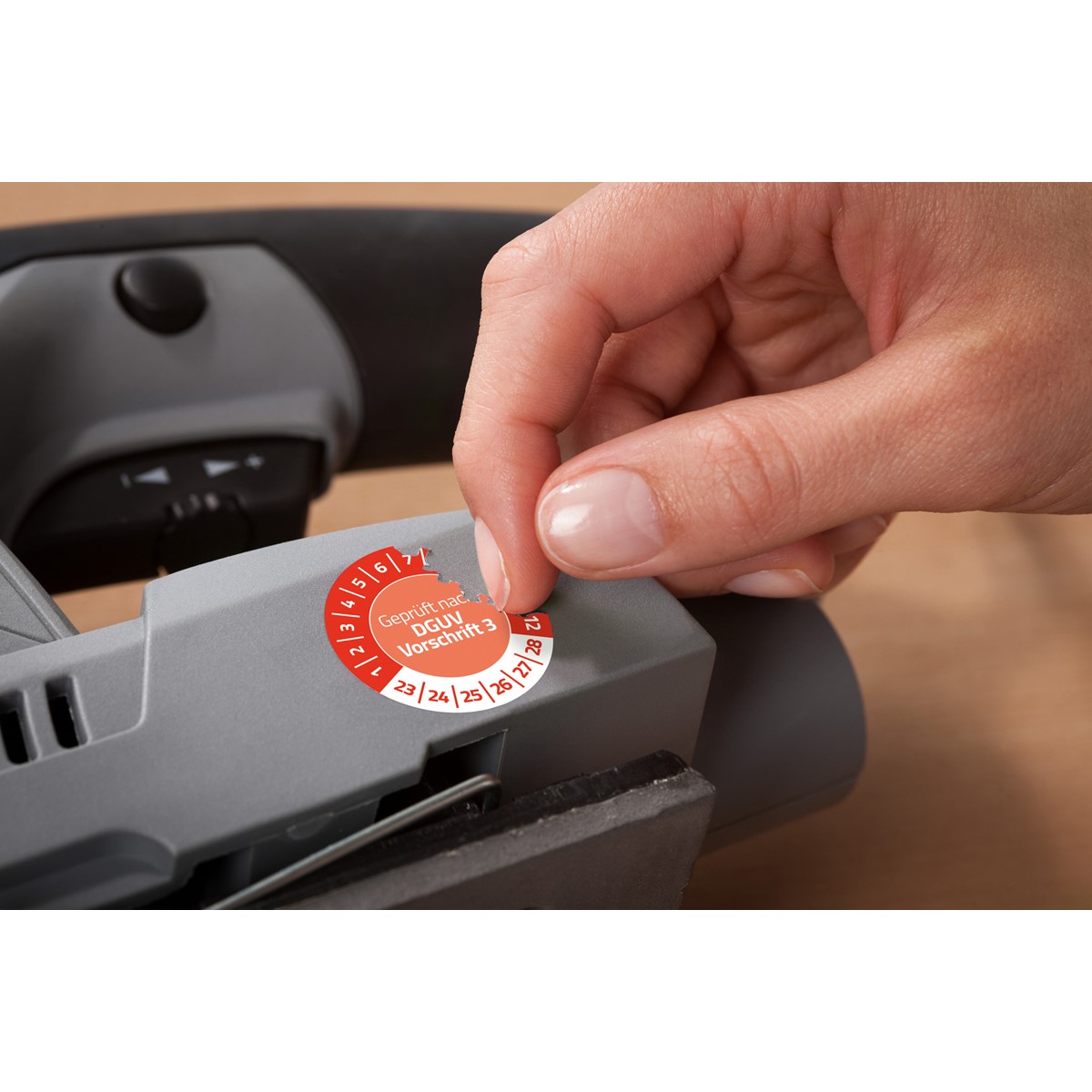 Avery Zweckform 6977-2023 Prüfplaketten "Geprüft nach DGUV Vorschrift 3"