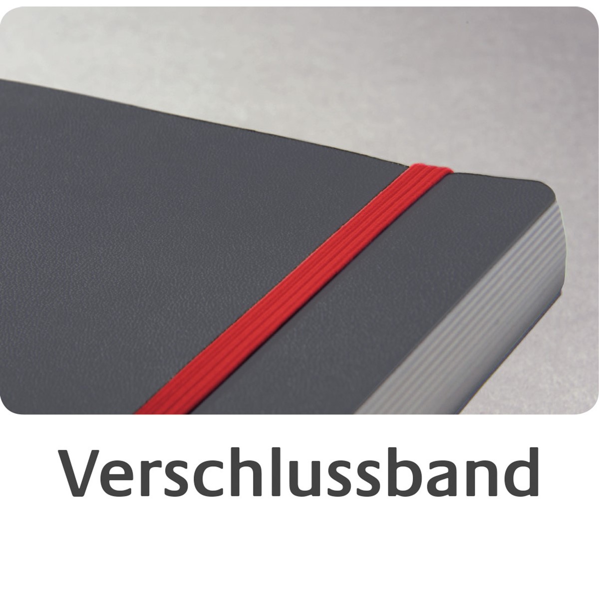 Avery Zweckform 7028 Hardcover Notizbuch, A4, liniert, gebunden