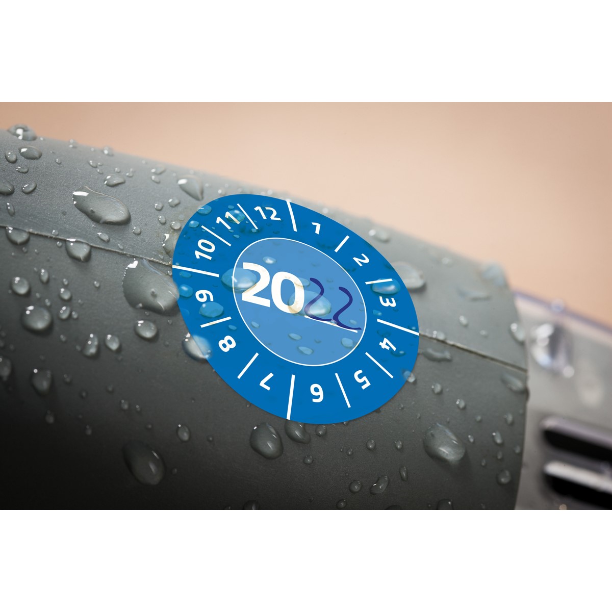 Avery Zweckform 7903 Prüfplaketten Jahreszahl 20__, Ø 30 mm