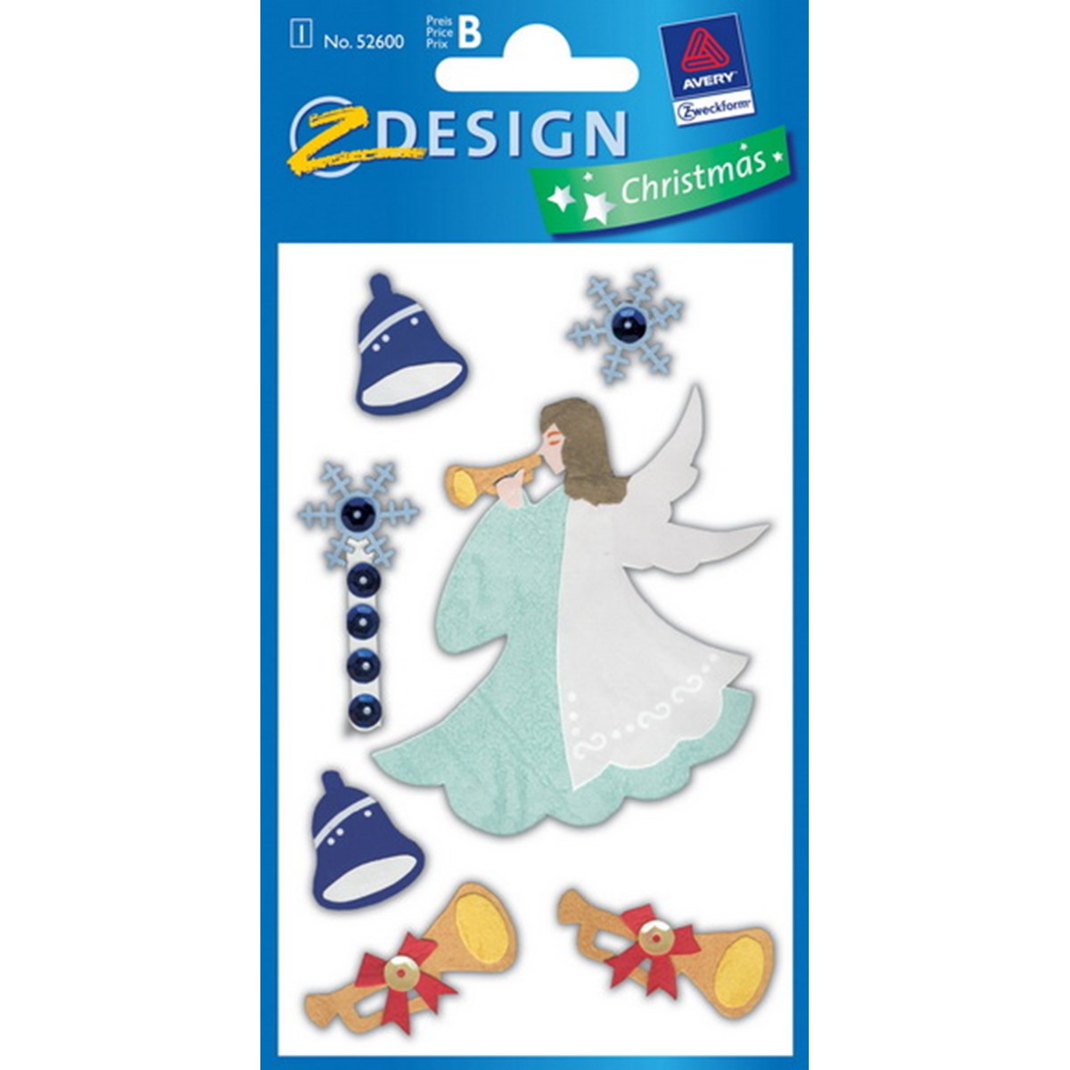 Z-Design 52600 Sticker Collage Engel