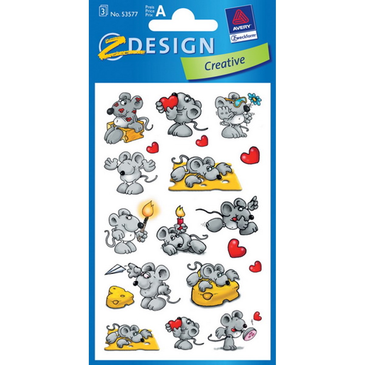 Z-Design 53577 Sticker Mäuse